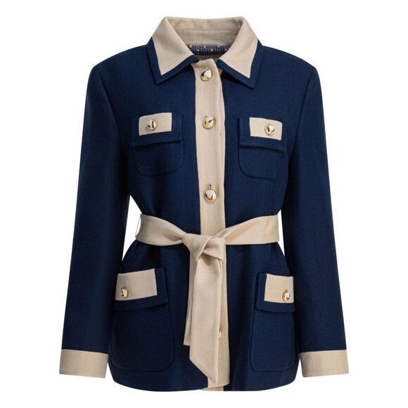 Valentino | Jackets & Coats | Valentino Viscose Caban Coat Tag Size 44 ...